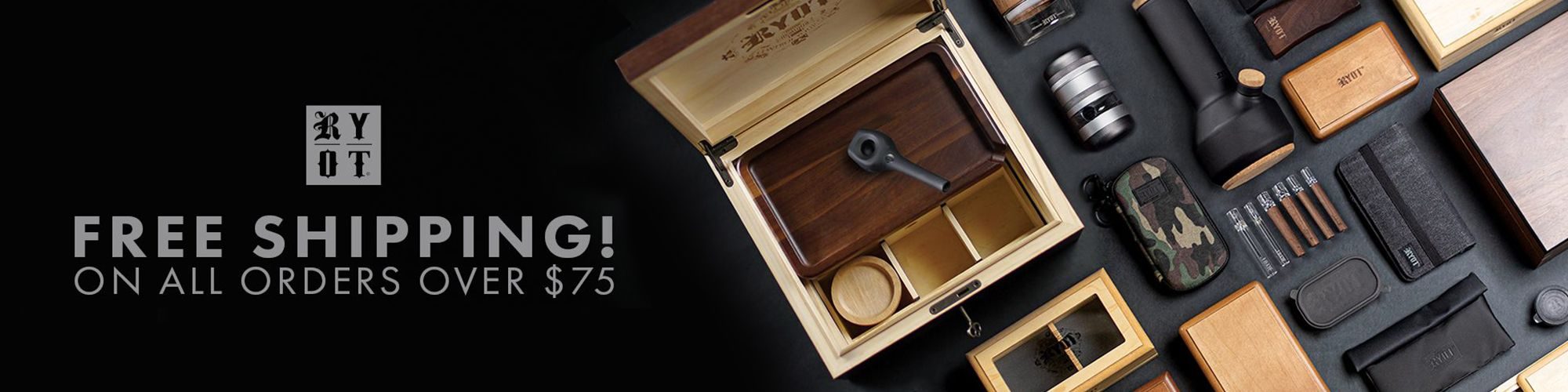 Cannabis Grinders, Dugout One Hitters & Herb Smell Proof Bags